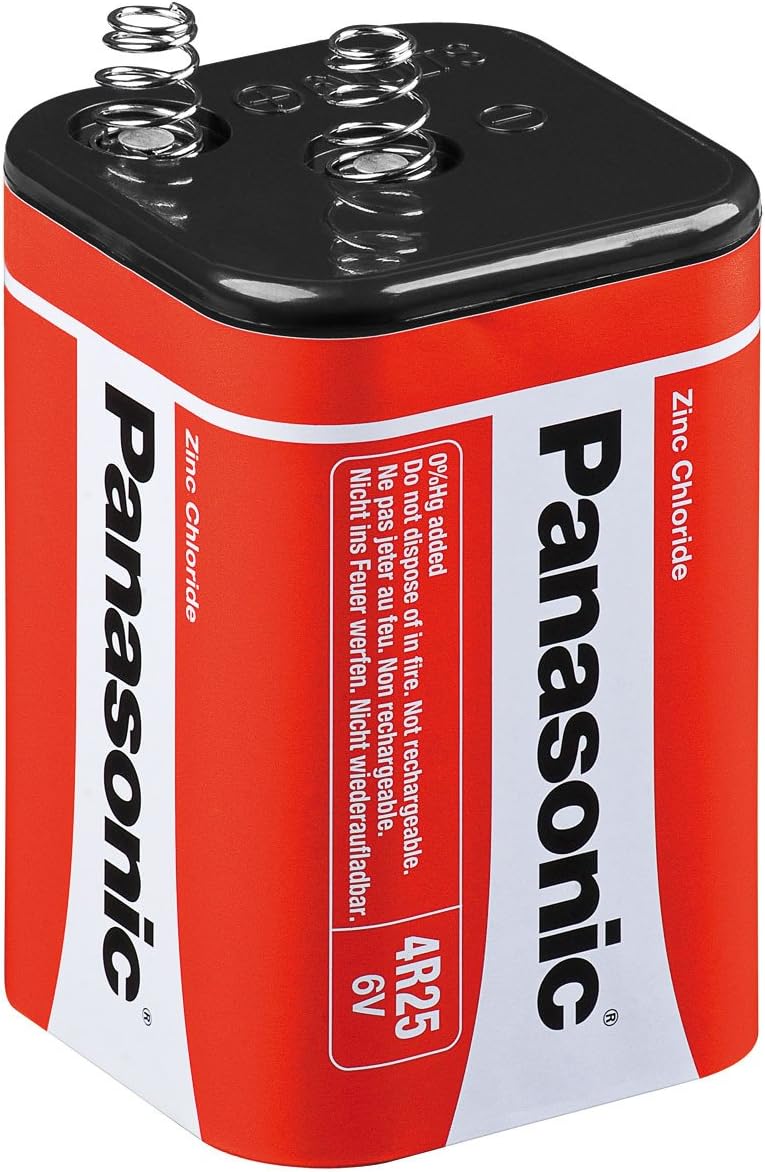 Panasonic 4R25R - Batteria Heavy Duty 6V (PJ996): Amazon.co.uk ...