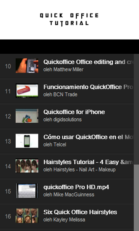 QuickOffice Tutorial:Amazon.com:Appstore for Android