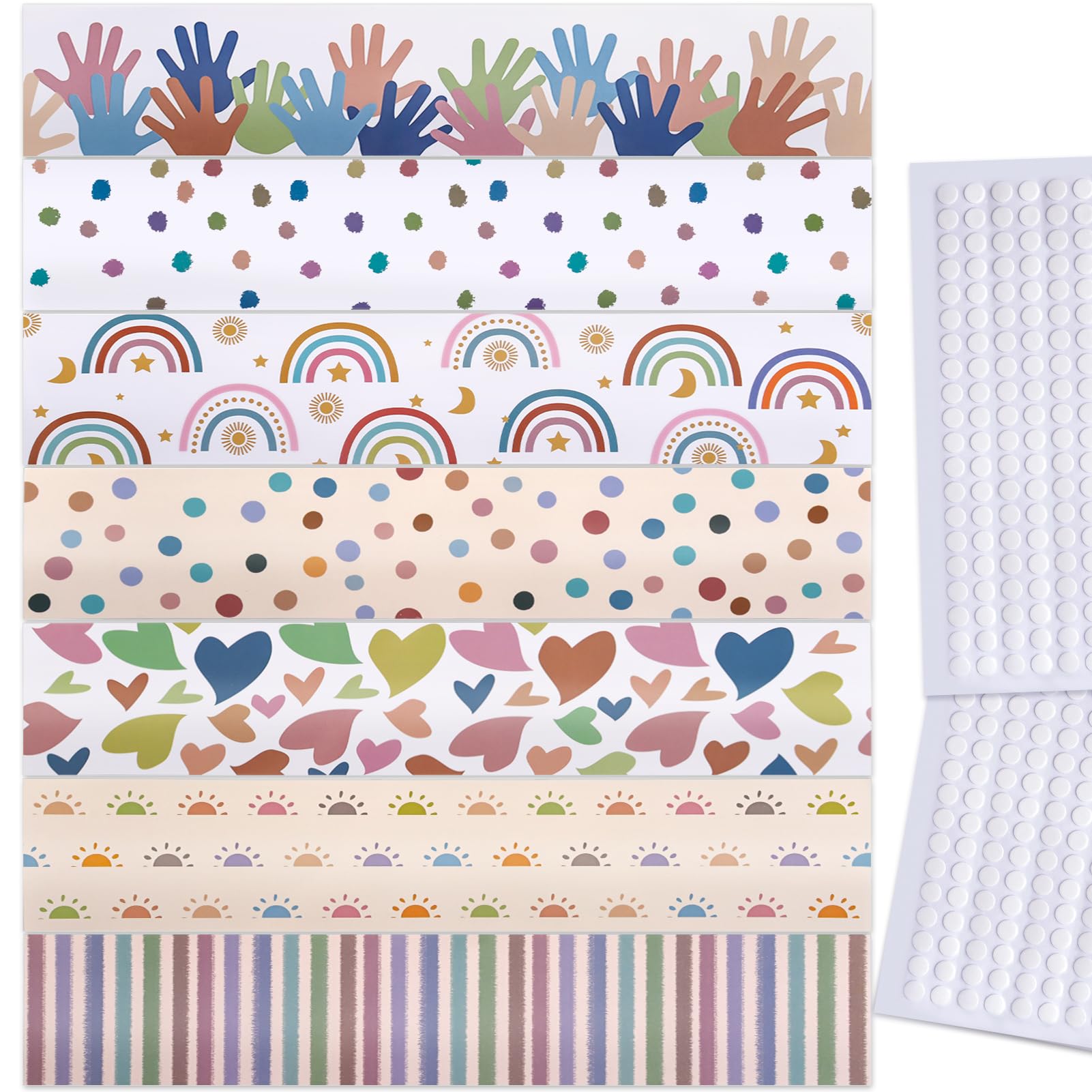 Snapklik.com : Catephe 70 Pcs Boho Classroom Decorations, Bulletin ...