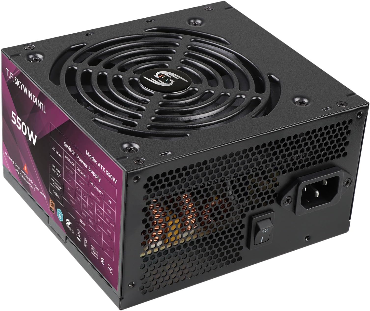 Amazon.com: 800W Power Supply 80 Plus Gold PSU Standard ATX Computer ...