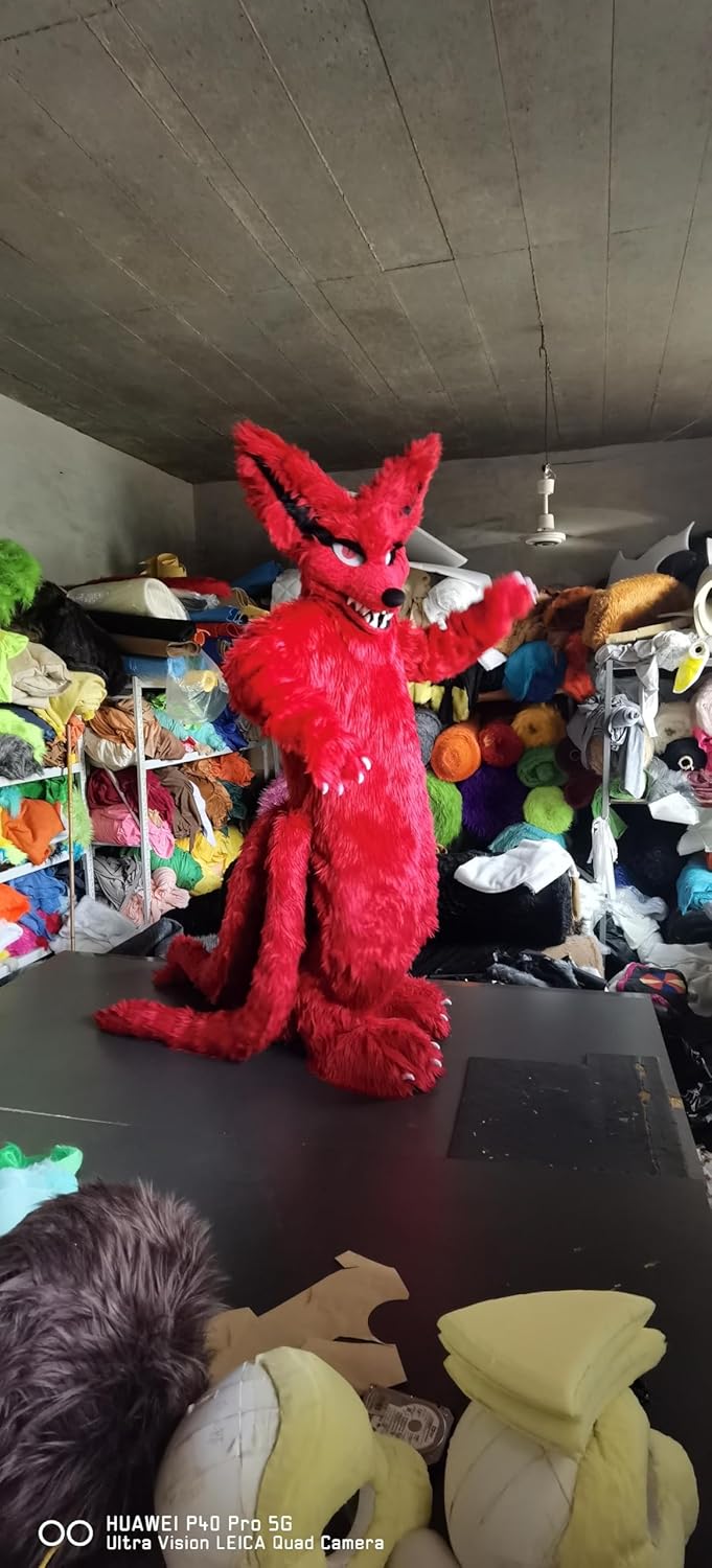 LA WAREHOUSE Original Red Anime Kyuubi Kitsune Australia | Ubuy