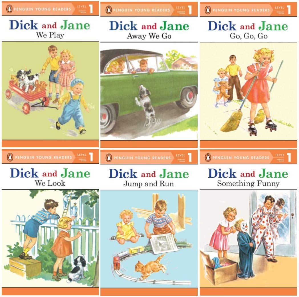Amazon.com: Dick and Jane Level 1 Readers - Complete Set of 6 Children ...