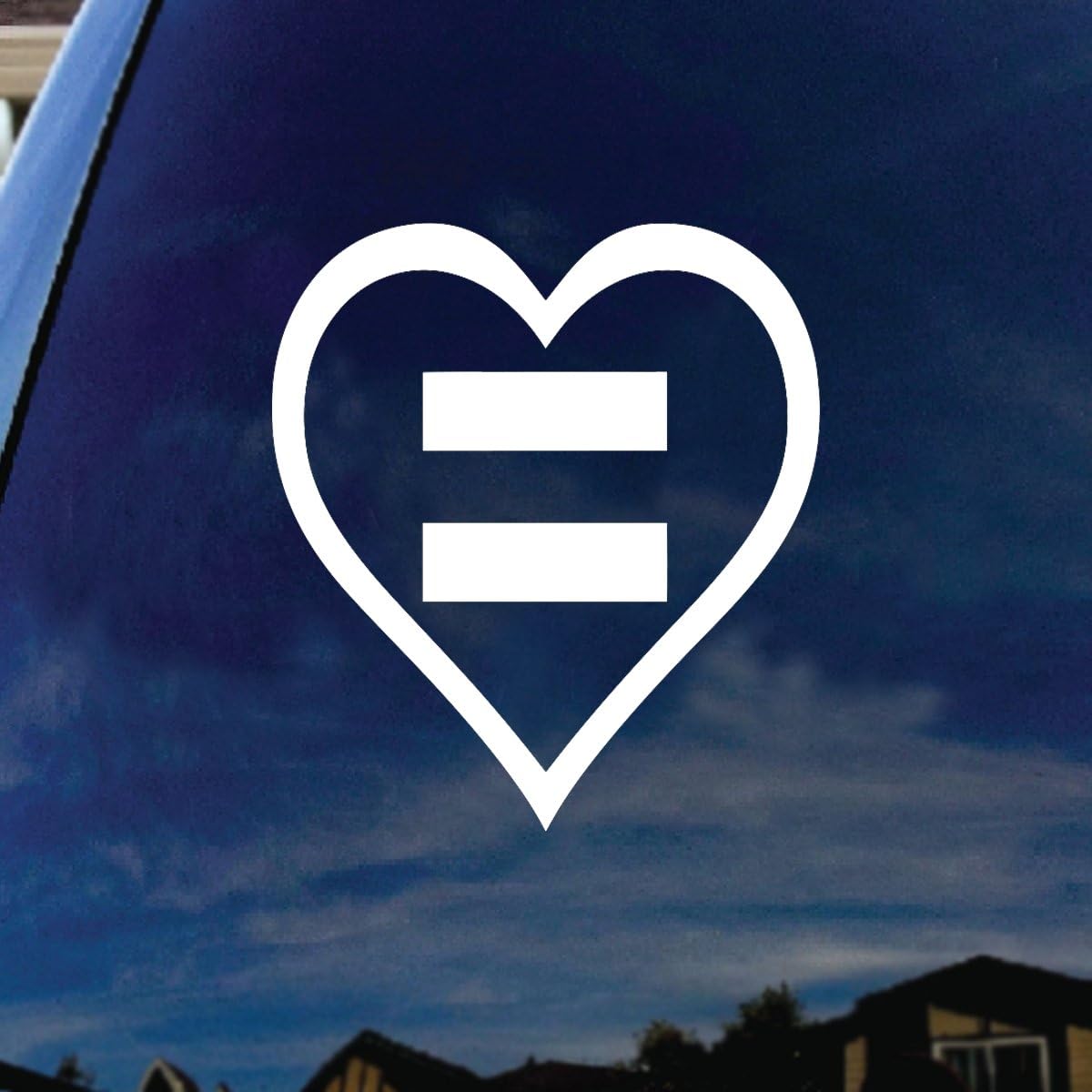 Amazon.com - Human Rights Campaign Equality Car Sticker, 3-inch Static ...