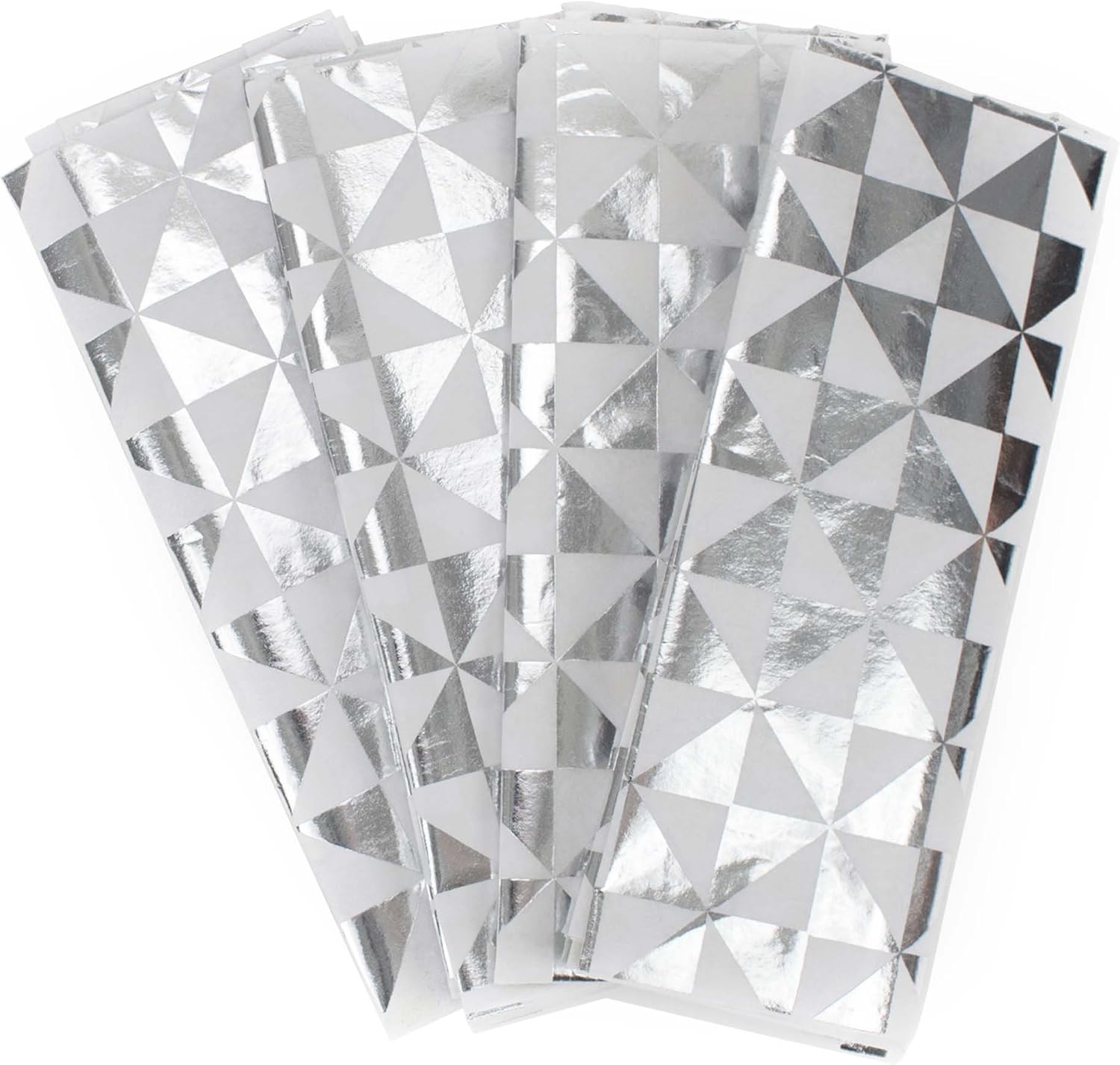 Amazon.com: Hallmark Signature Tissue Paper (Silver Foil with Geometric ...