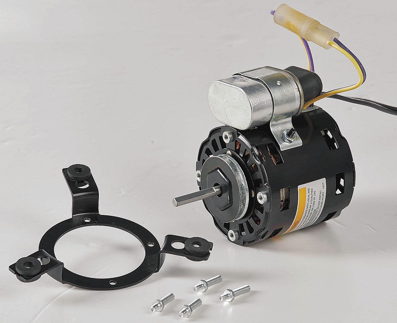 HVAC Motor, 1/10 HP, 1550 rpm, 120V, 3.3: Amazon.com: Tools & Home ...