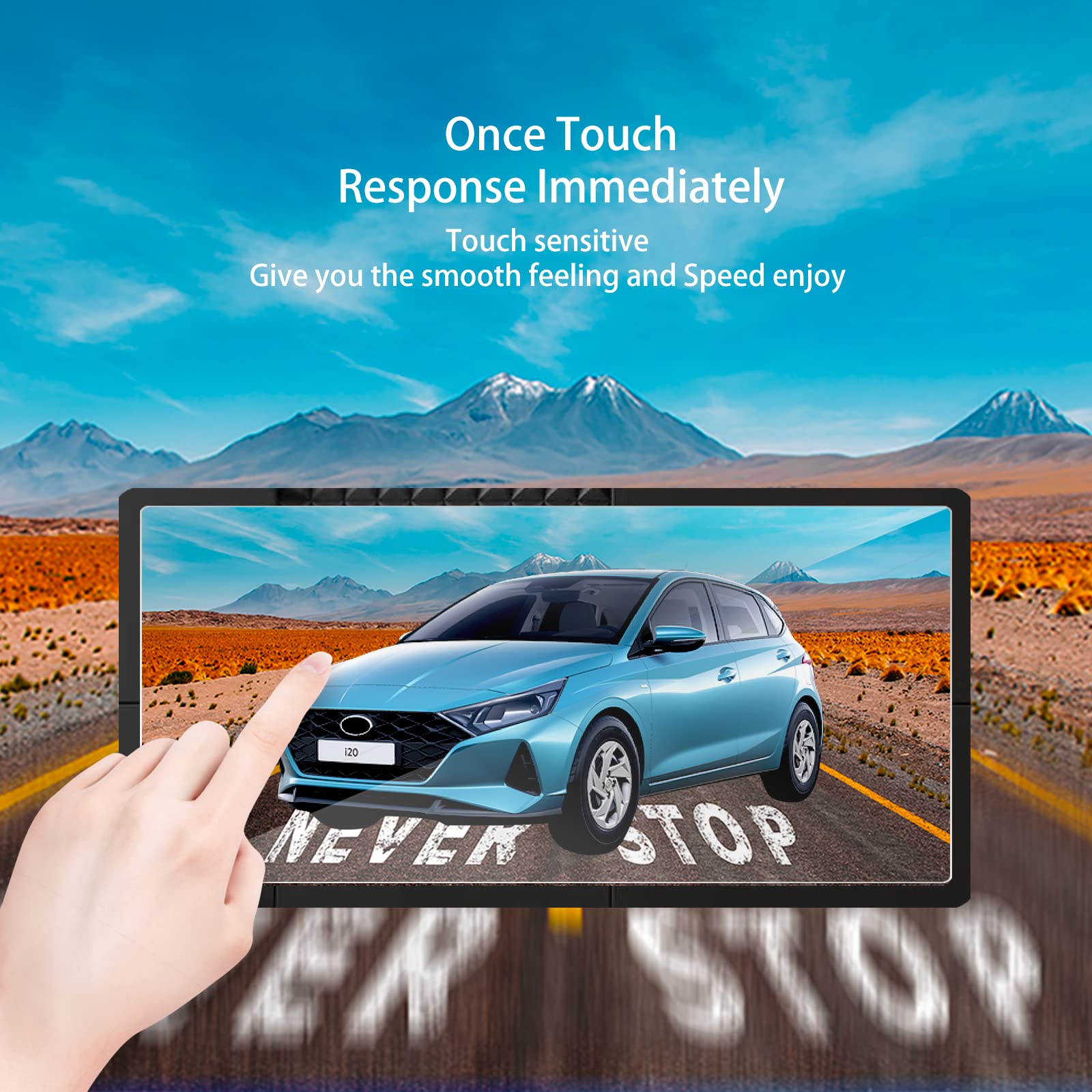 Snapklik.com : 2023 Tucson Santa Cruz Tempered Glass Screen Protector ...