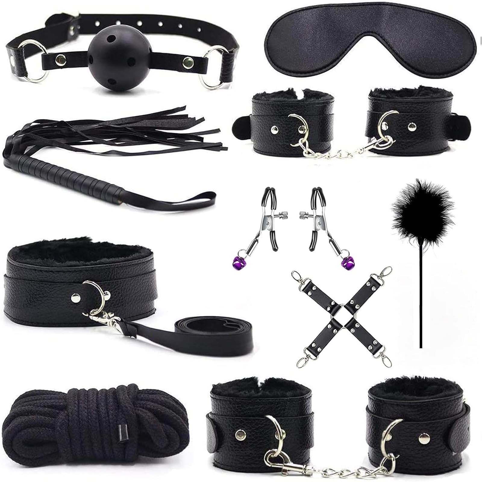 Adult Restraint Bed Restraints Sex Adults Bondaged Queen Sexy Straps with Handcuffs Bondage ...