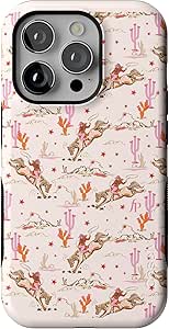 Amazon.com: Casely iPhone 14 Pro Case | Cowgirl Canyon | FashionPass x Casely | Bold Protective ...