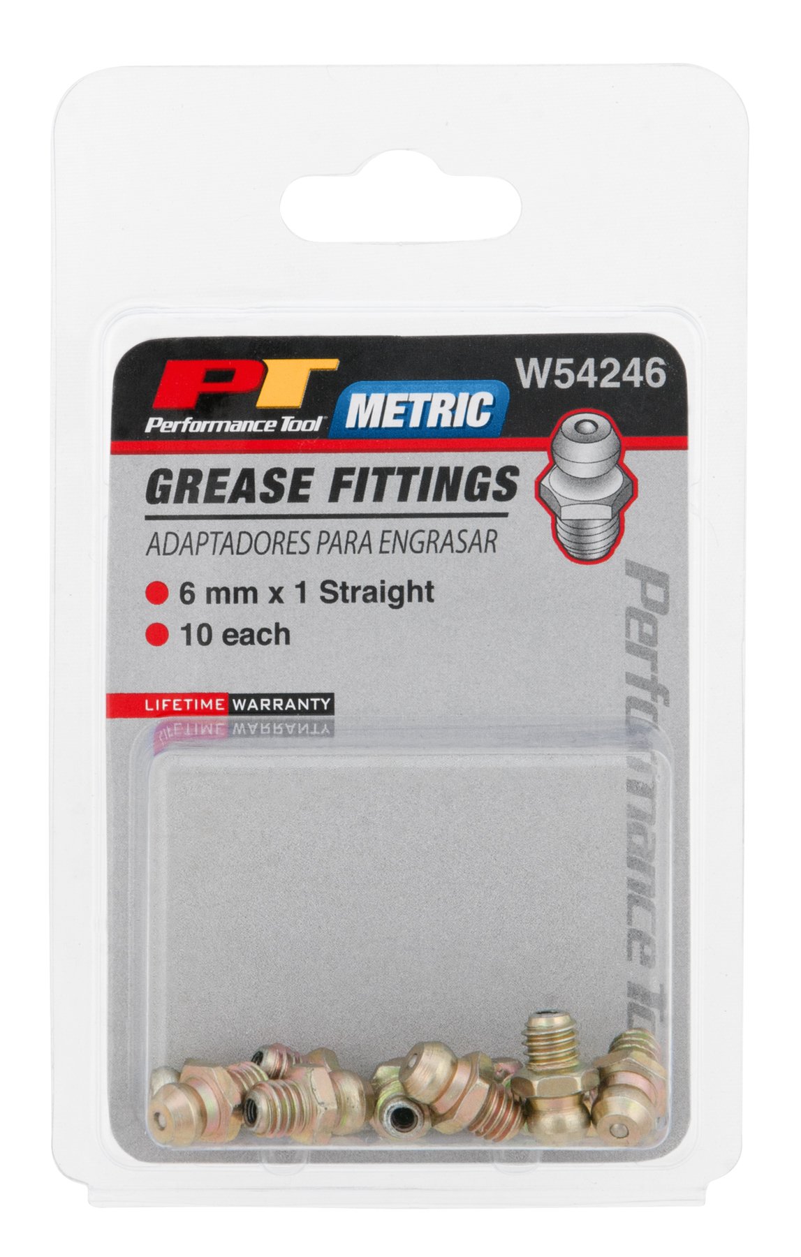 Snapklik.com : Performance Tool W54246 6mm X 1mm Grease Fitting