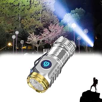 HYMEVROS Three-Eyed Monster Mini Flashlight, German Flashlight Three ...