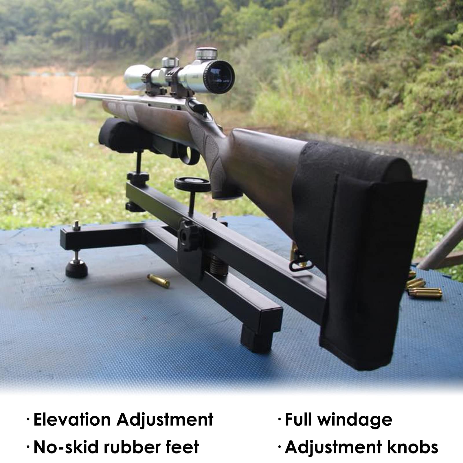 SearQing Gun Vise Adjustable Rifle Gun Shooting Rest Gun Vise for Gun ...