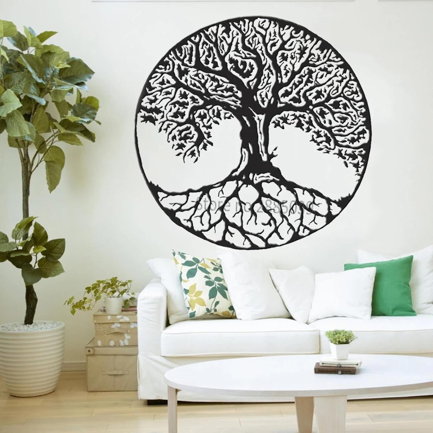 Amazon.com: YUMEJUAN Tree of Life Wall Sticker Vinyl Big Tree Wall ...