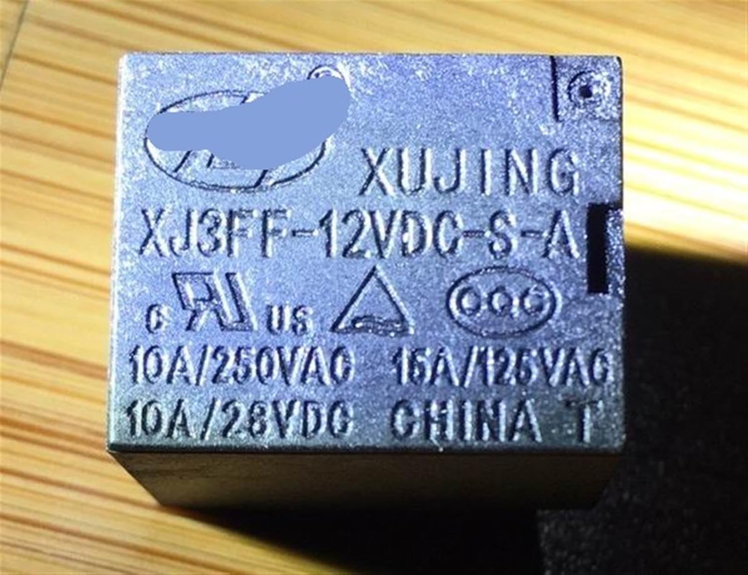 Amazon.com: BAWHO XJ3FF-12VDC-S-A (T73-1A-12V-10A) Relay 4pins 1Pcs : Industrial & Scientific