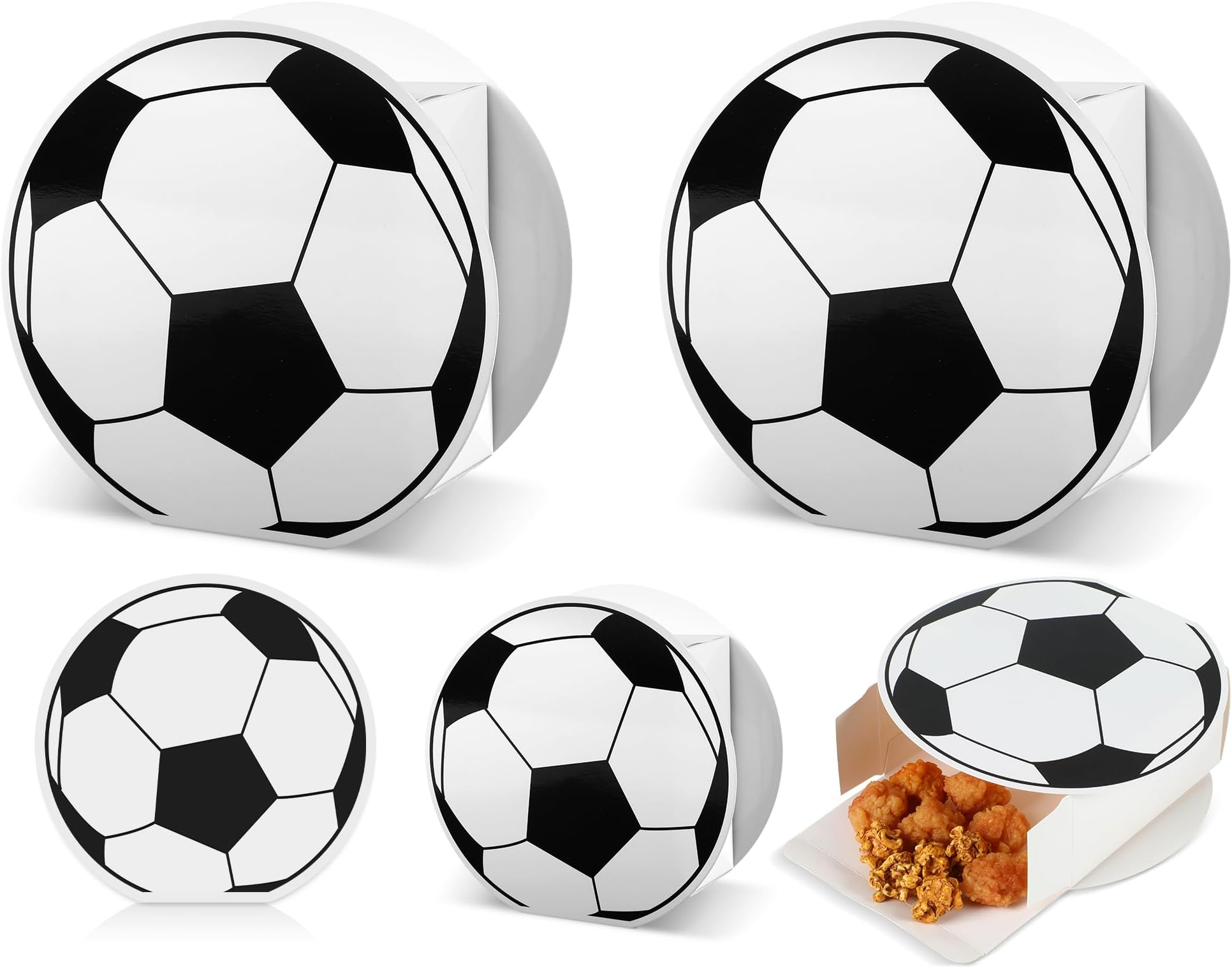 Amazon.com: TaoBary 36 Pack Sports Party Favor Boxes Football Soccer ...