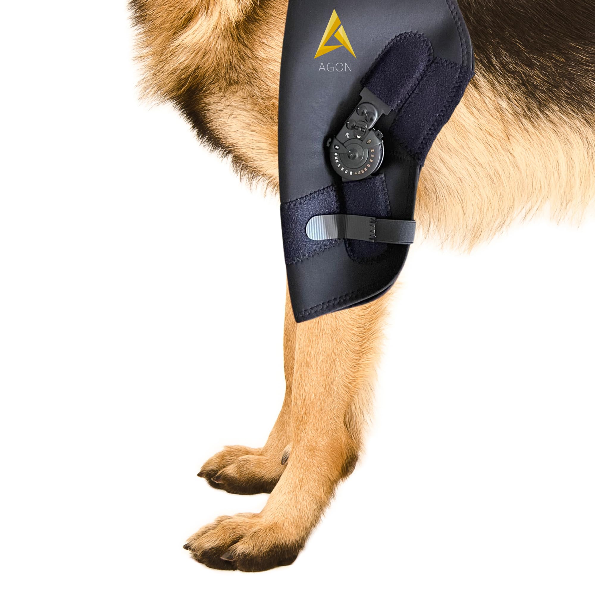 Amazon.com : AGON Dog Elbow Brace for Elbow Support – Adjustable Hinge ...