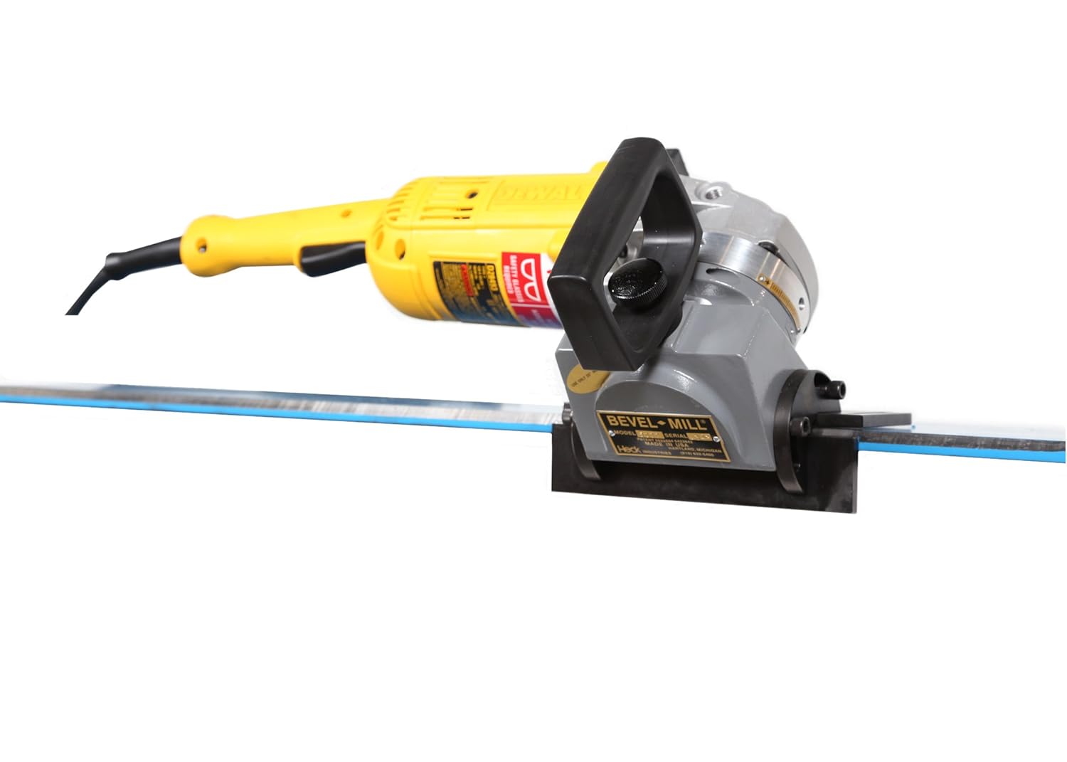 Heck Industries 4000 Bevel-Mill Plate Beveler, 3/4" Maximum Bevel, 2HP ...