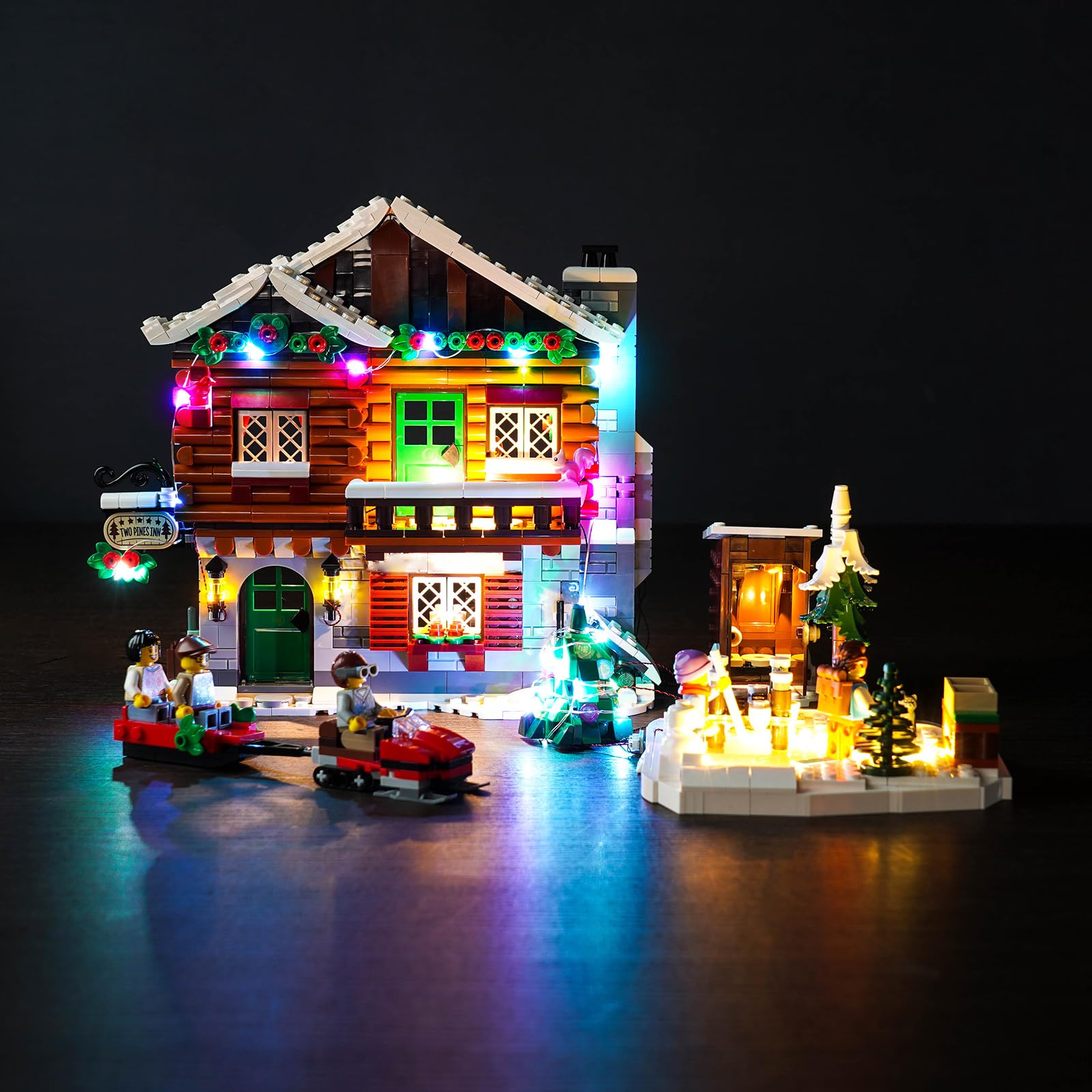 Amazon.com: Hilighting Upgraded Led Light Kit for Lego Icons Alpine ...