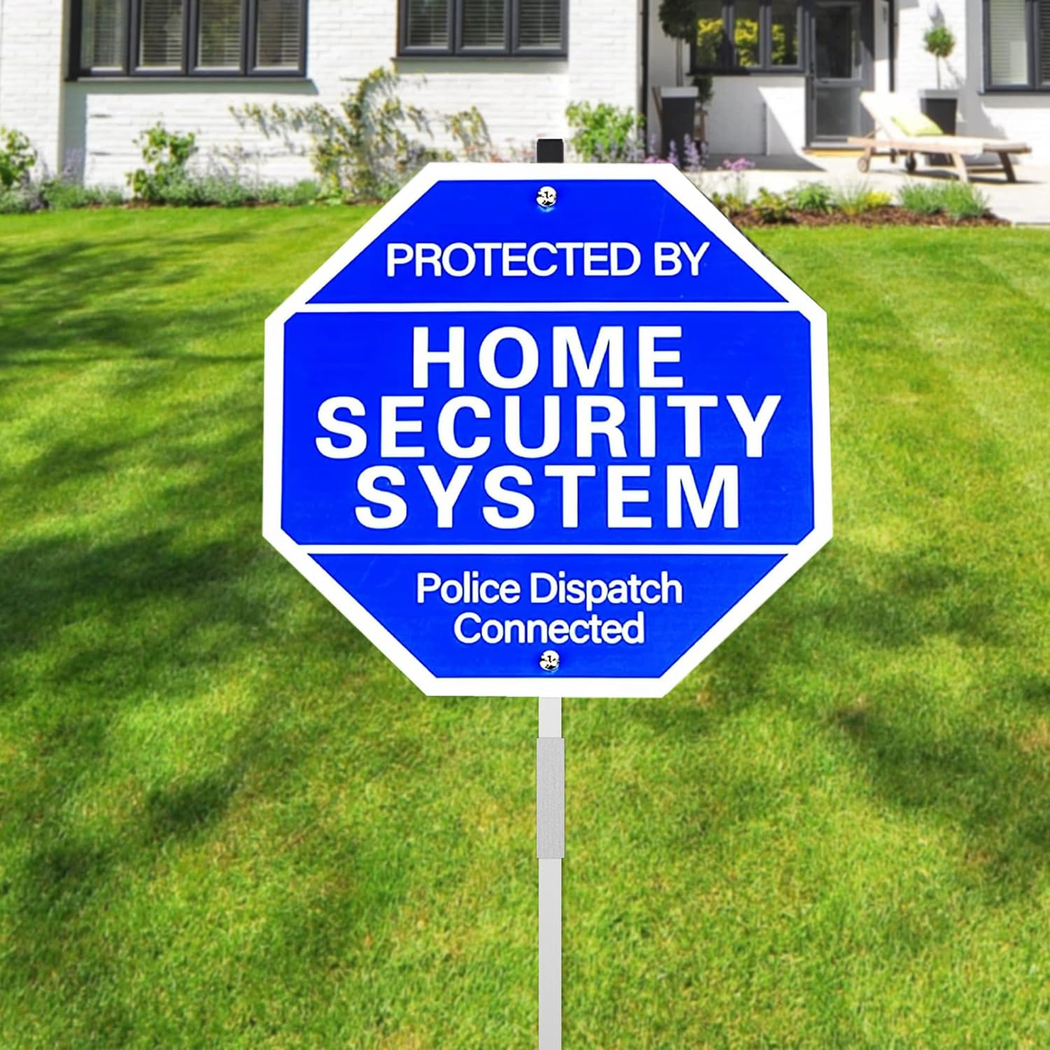 Amazon.com: Protected By Home Security System Yard Sign,Pure Aluminum ...