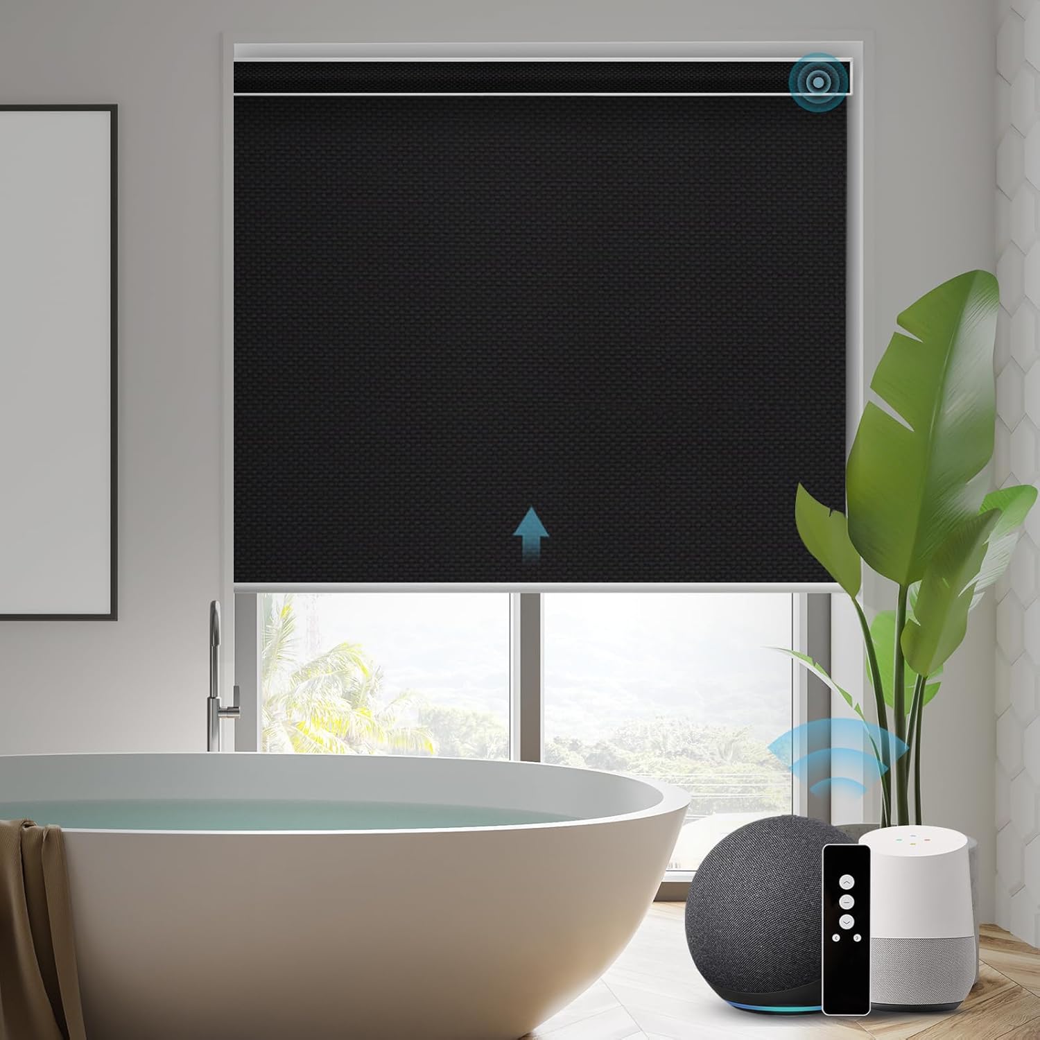 Amazon.com: SmartWings Motorized Blinds Compatible with Alexa and ...