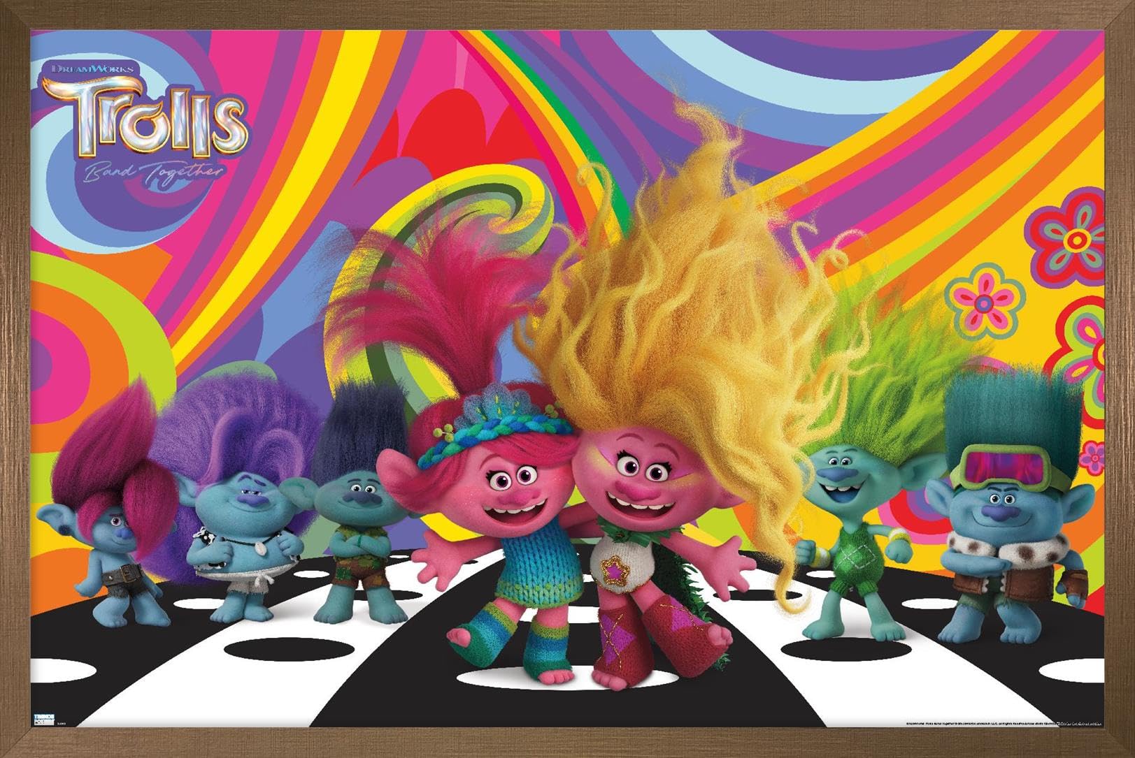 Amazon.com: Trends International Trolls: Band Together - Universe Wall ...
