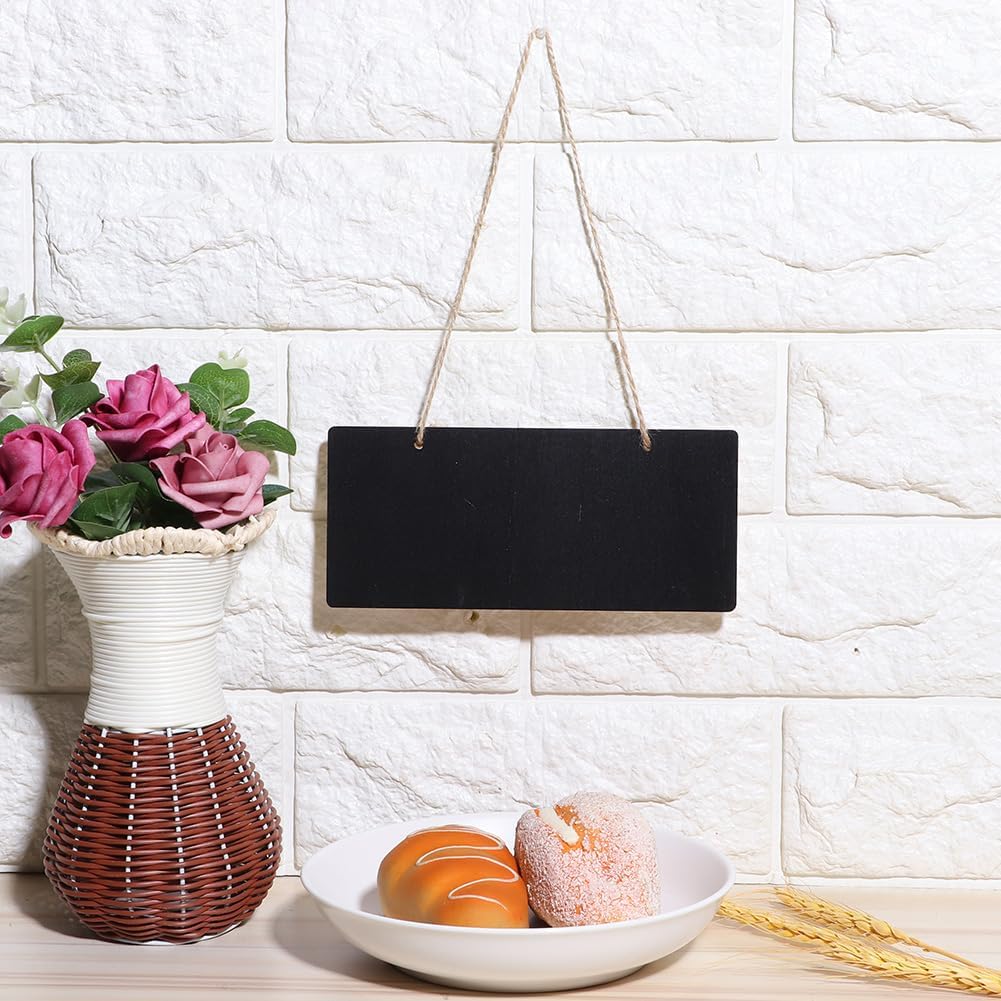 Amazon.com : Hanging Mini Blackboard Sign - 5PCS Message Note Board ...
