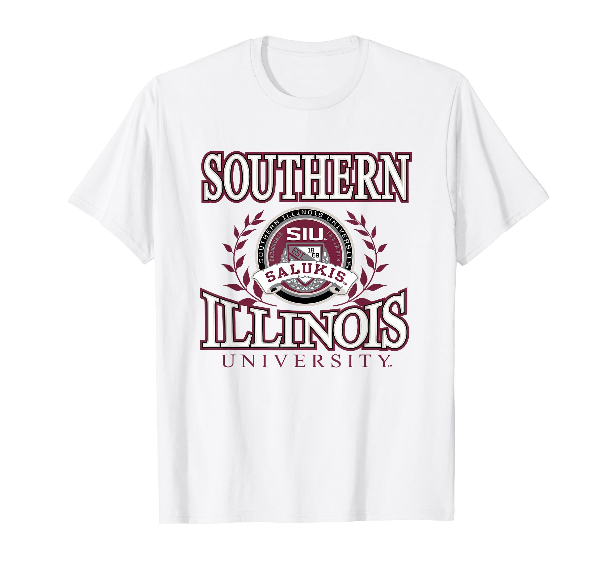 Amazon.com : Southern Illinois Salukis Laurels Logo Officially Licensed ...