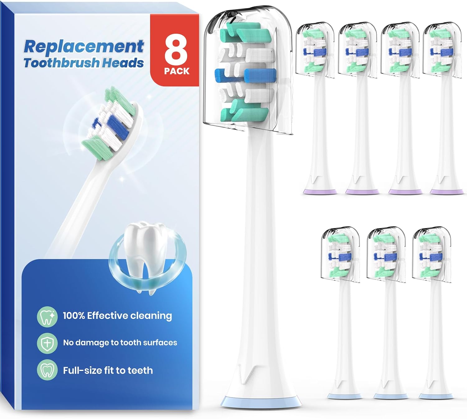 Amazon.com : Replacement Heads for Philips Sonicare: Replacement Brush ...