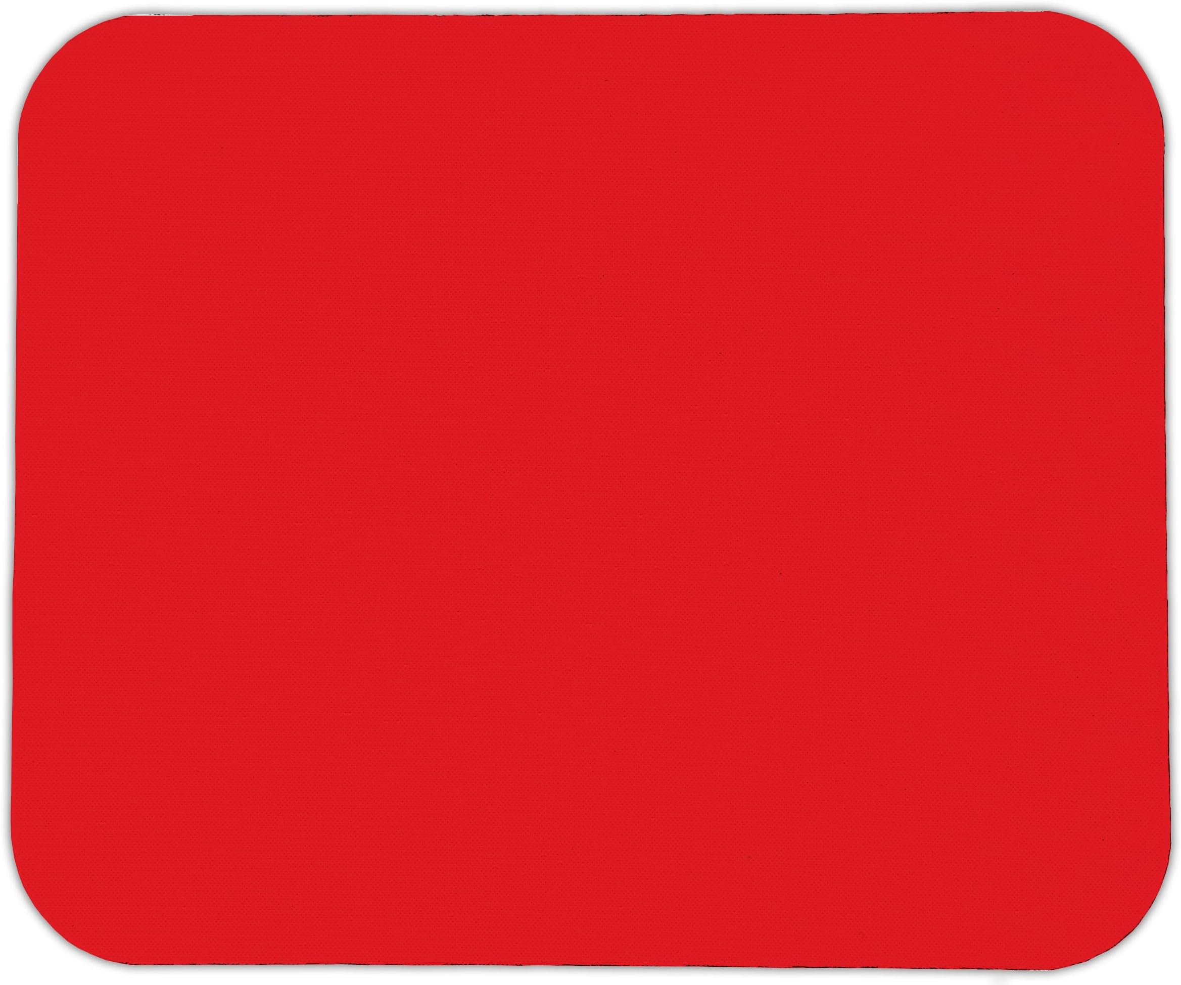 Amazon.com: DCM Solutions Red - Solid Color Mouse Pad – 8.5” x 7 ...
