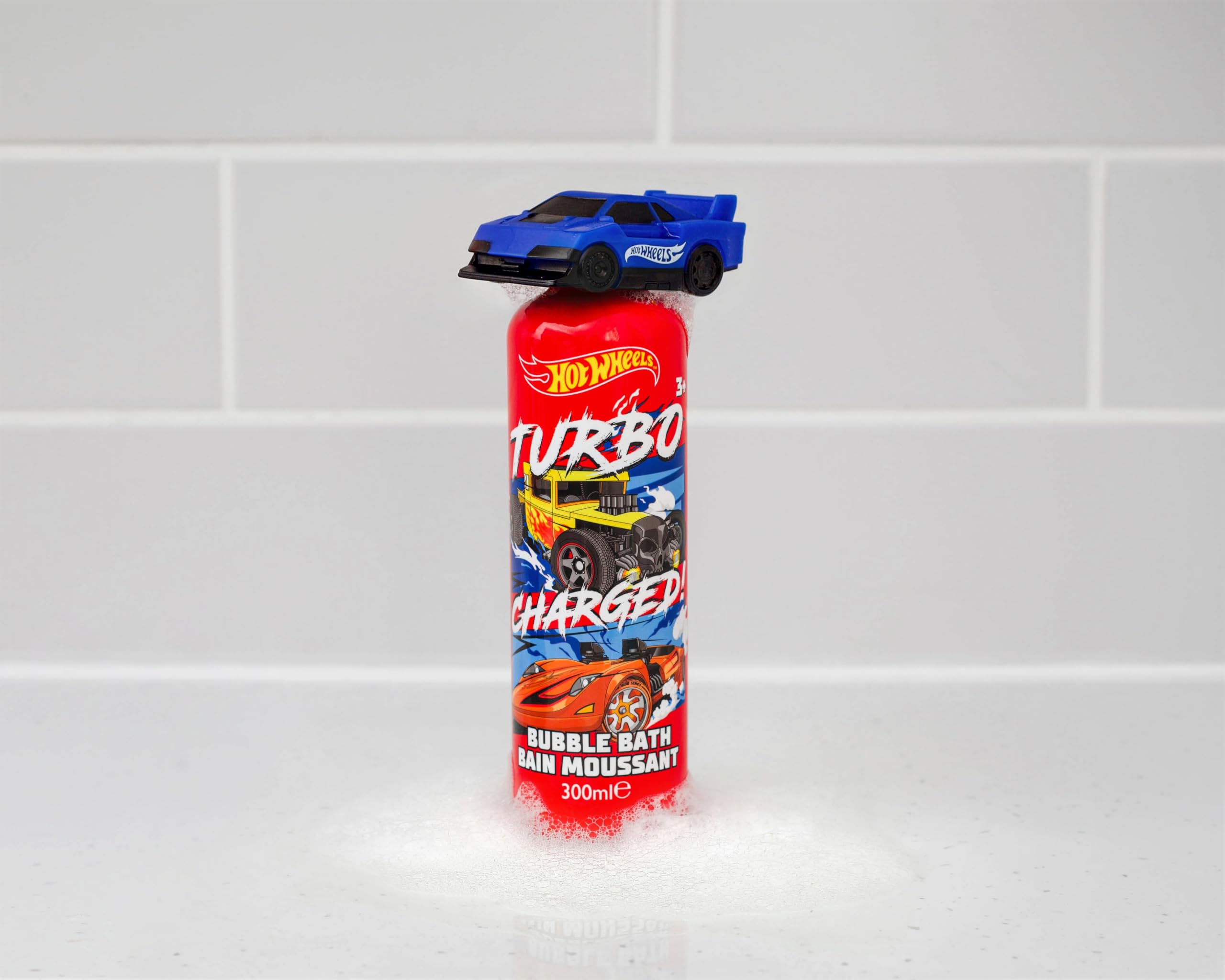 Hot Wheels Children's Bubble Bath with Topper Toy - 300ml : Amazon.co.uk: Beauty