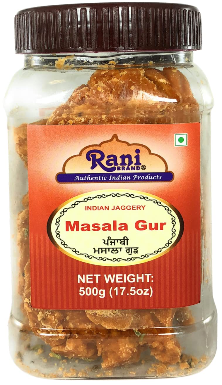 Amazon.com : Rani Masala Gur (Jaggery) Indian Unrefined Raw Cane Sugar ...