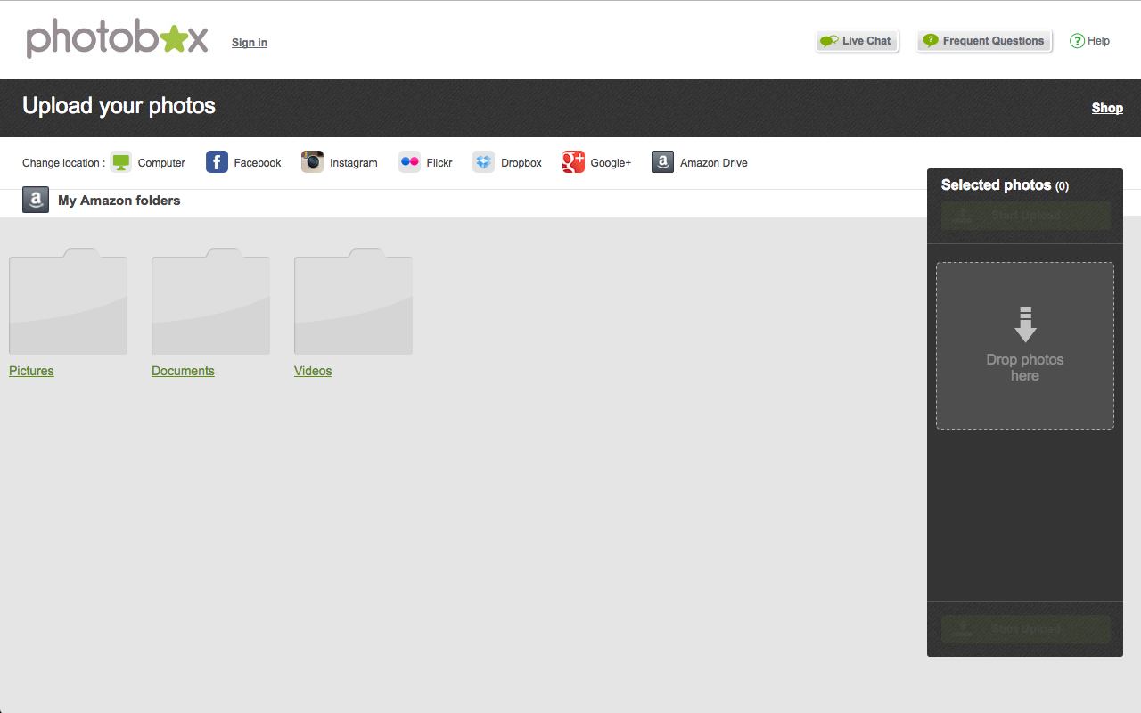 Photobox Connect Uploader - App on the Amazon Appstore
