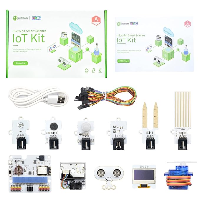 ELECFREAKS microbit Smart Science IoT Kit Octopus Series Sensor ...