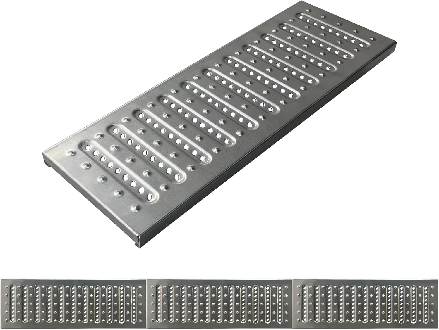 Amazon.com: Natotela 304 Stainless Steel Channel Drain Grate 22.8x7.9x1 ...