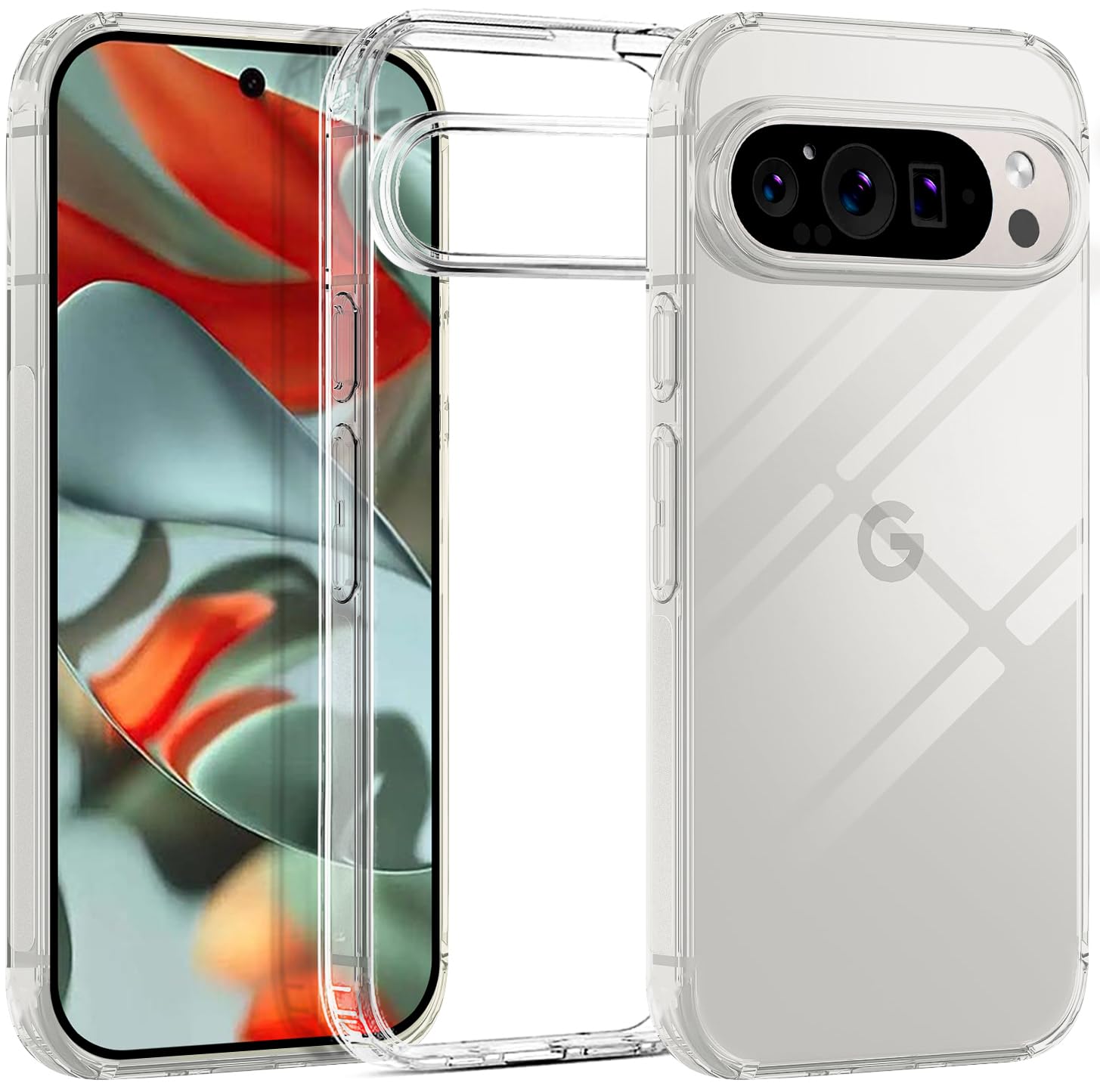 T Tersely Crystal Clear Case for Google Pixel 9 Pro XL 2024, [Anti ...