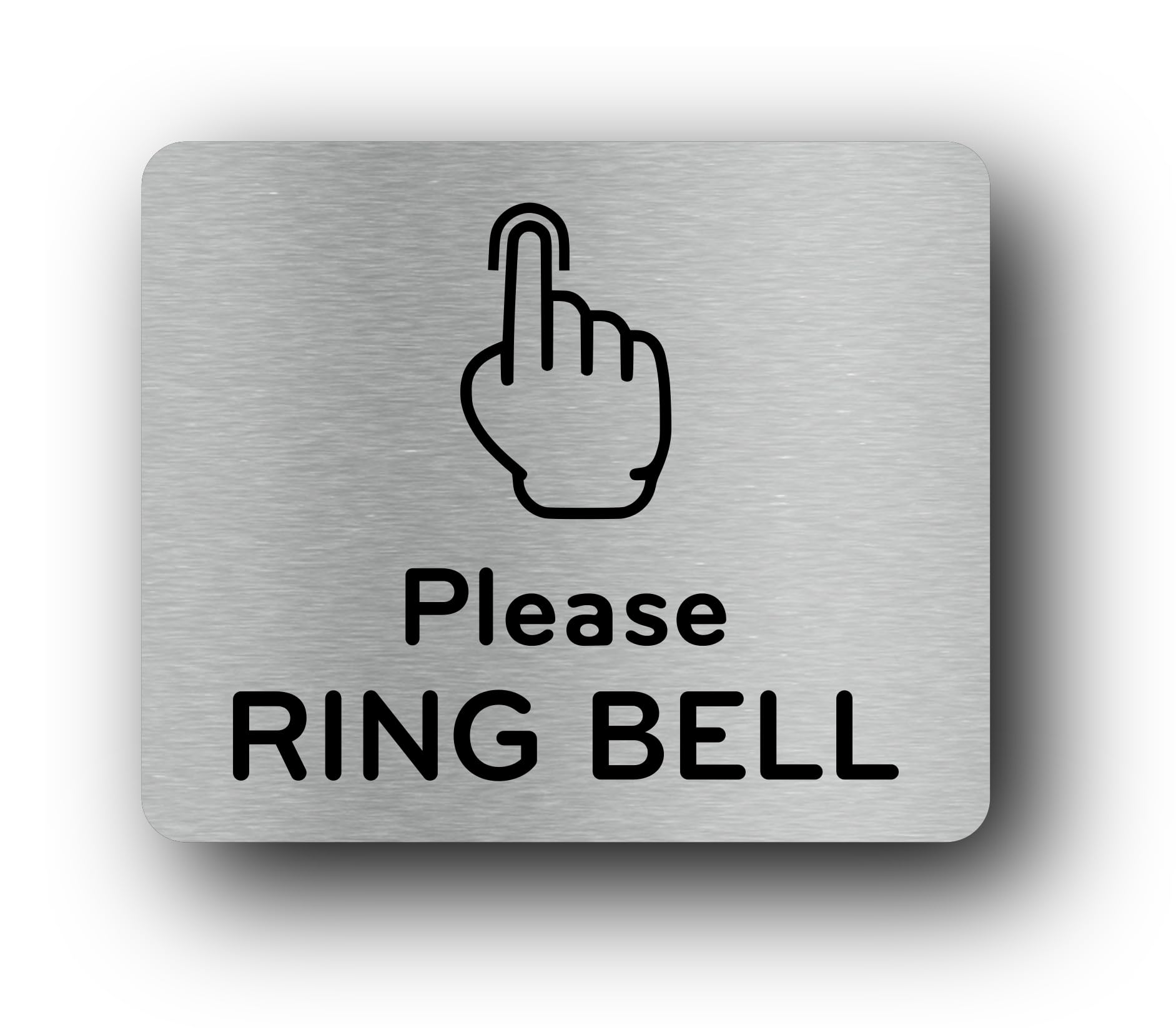 Please Ring The Bell Sign Adhesive Door Bell Sticker or Door Notice ...