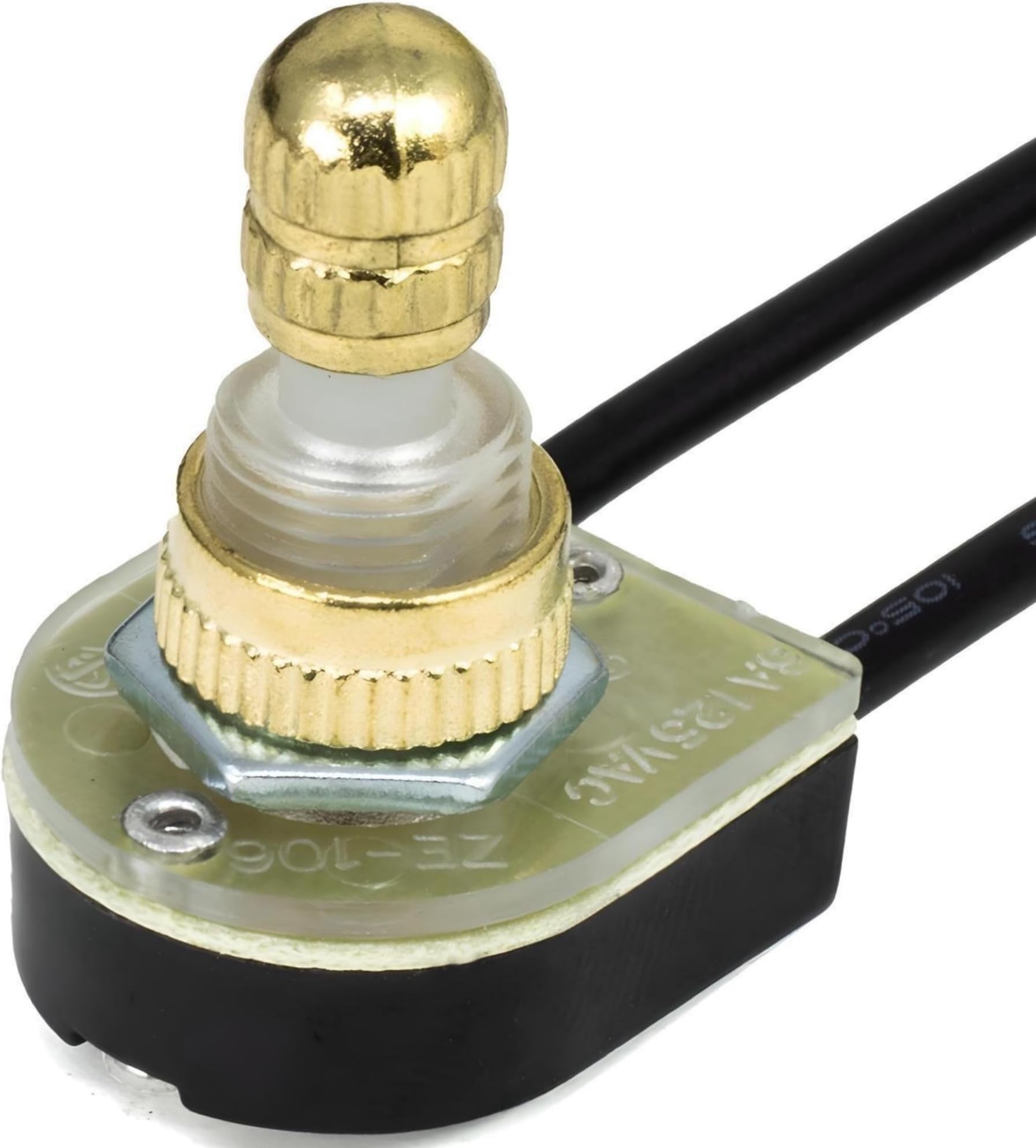 Amazon.com: B&P Lamp® On-Off Rotary Canopy Switch with Removable Nickel ...