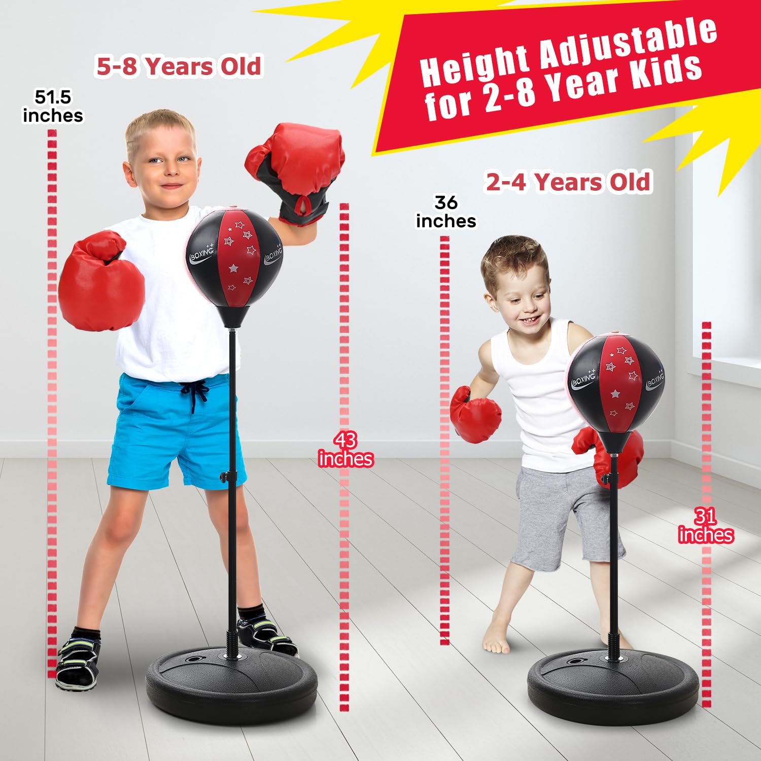 Snapklik.com : Punching Bag For Kids, Boxing Bag