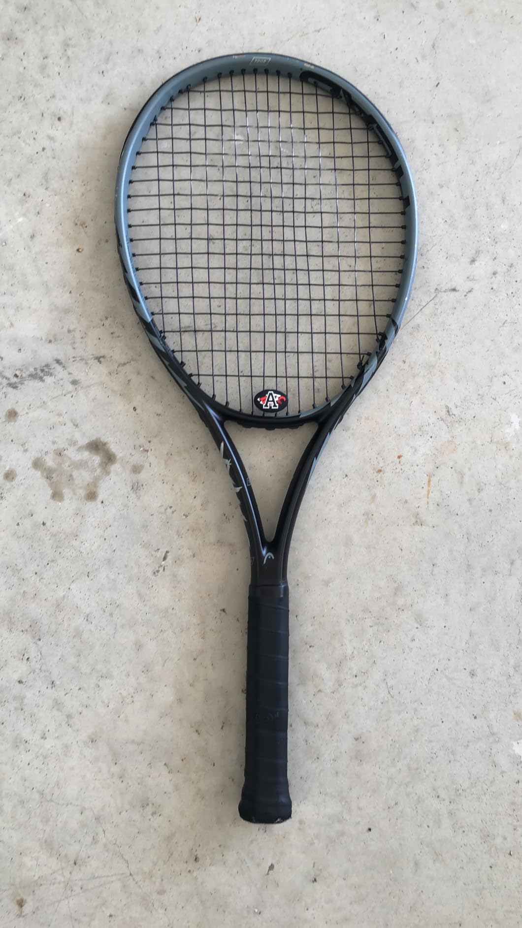 Amazon.com : Head Metallix Spark Tour Stealth Tennis Racket - Pre ...