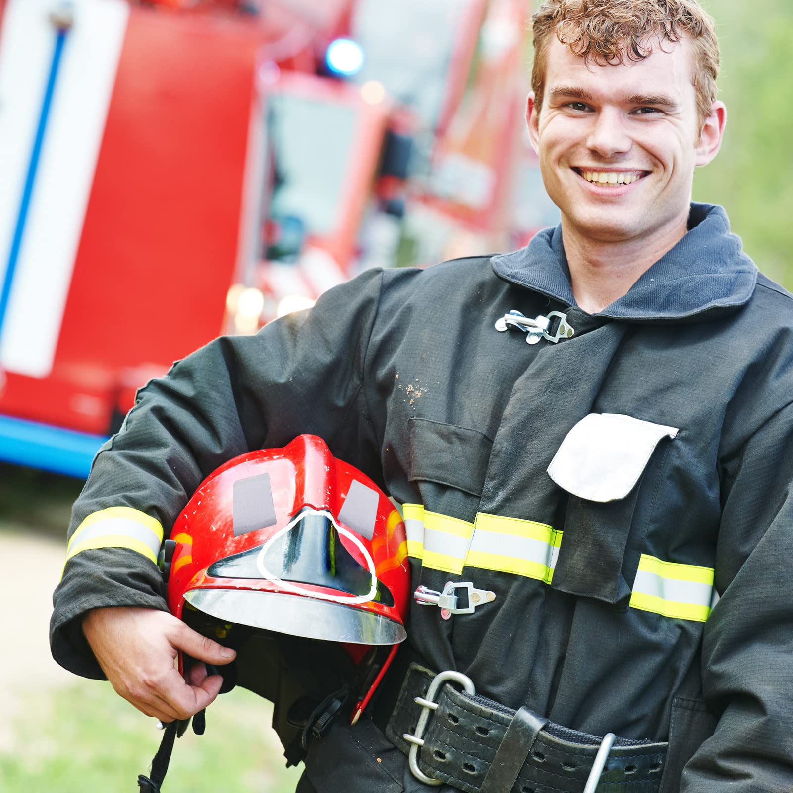 Fire Helmet Black Tetrahedrons