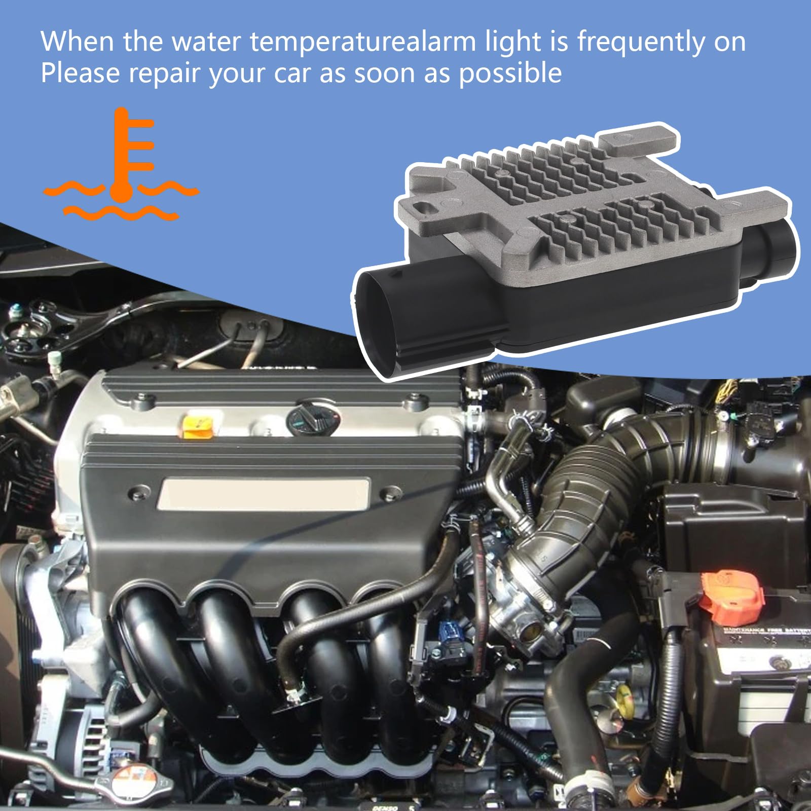 Snapklik.com : ZOOKOTO Engine Cooling Fan Control Module Radiator ...