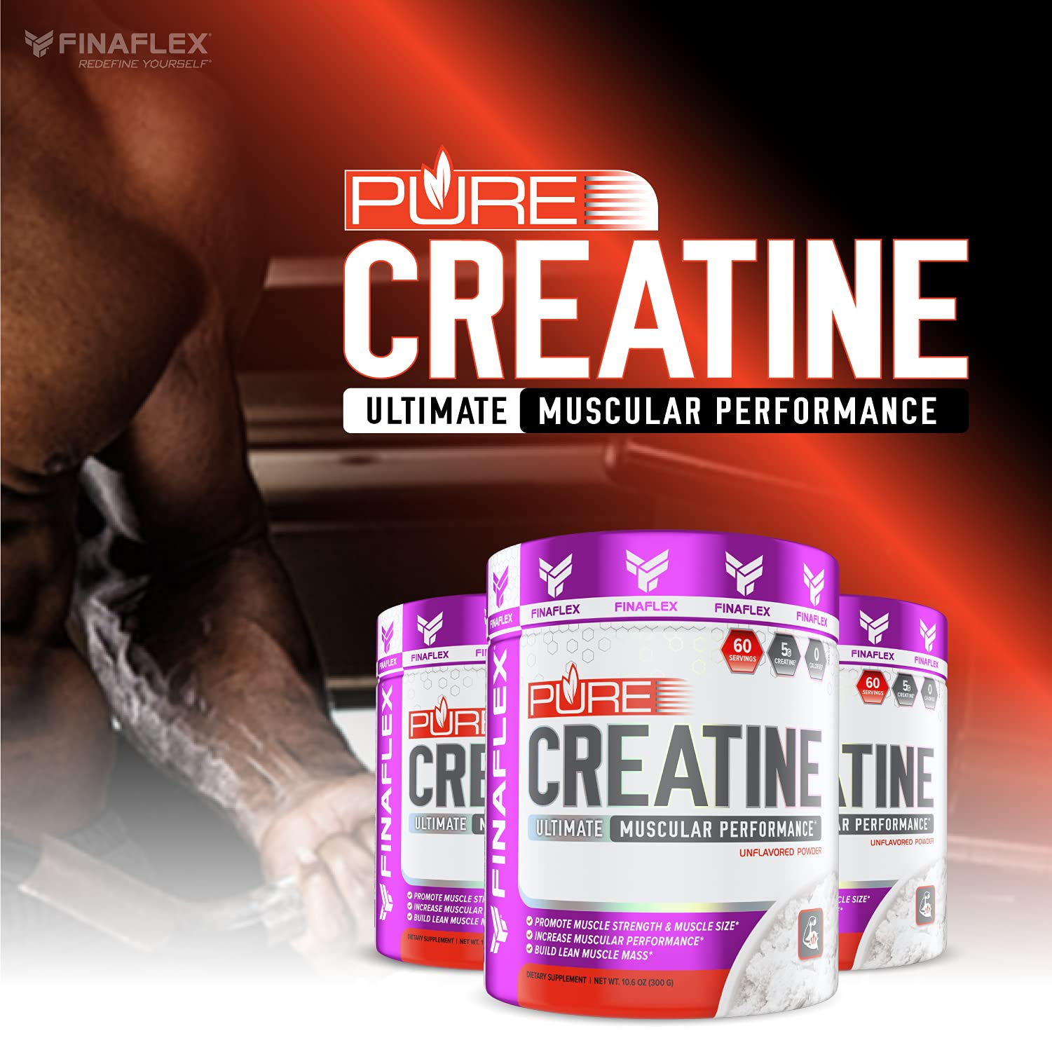 Snapklik.com : Pure CREATINE, Unflavored - 10.6 Oz - Promotes Muscular ...