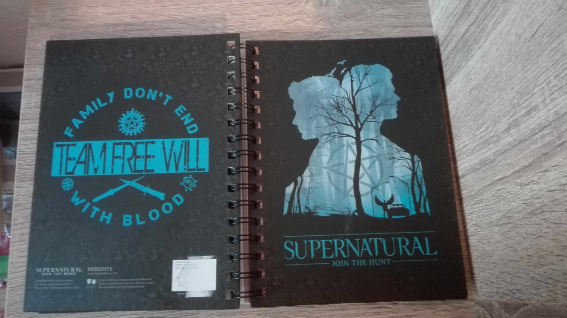 Supernatural Spiral Notebook (Science Fiction Fantasy) : Insight ...