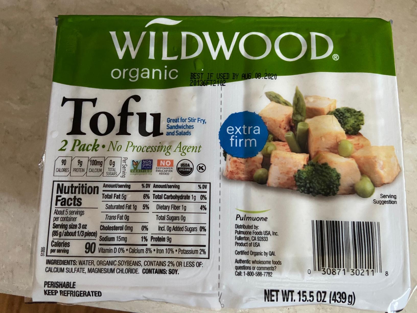 Amazon.com: Wildwood Organic Sproutofu Extra Firm, 15.5 oz : Grocery ...
