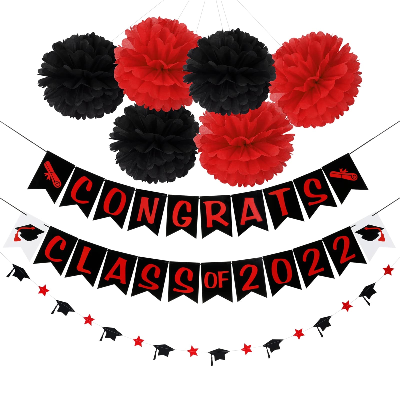 Class Of 2022 Logo Red And Black