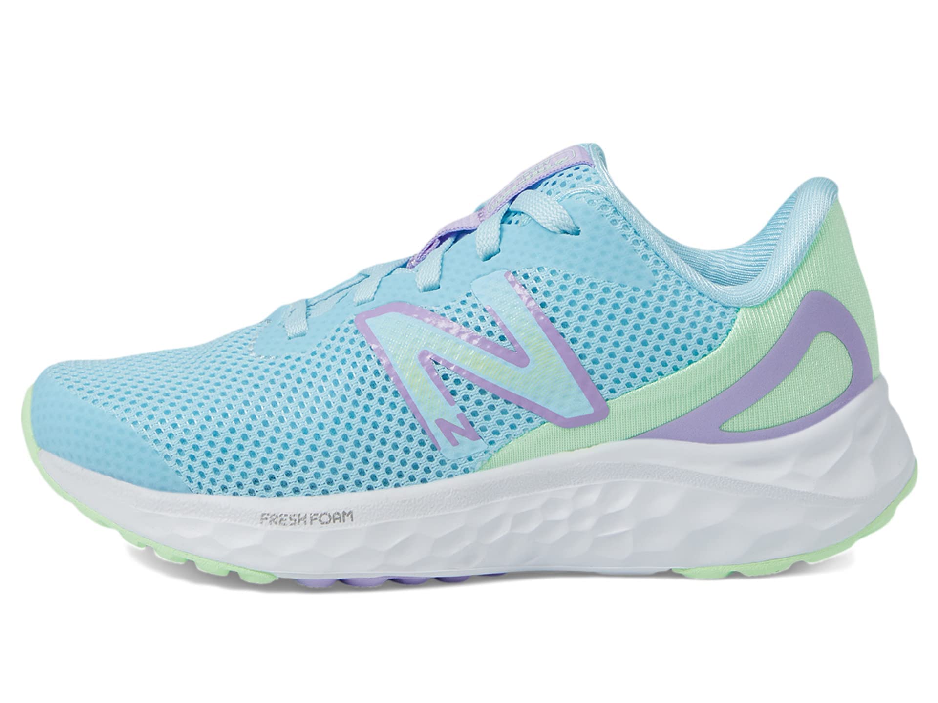 Snapklik.com : New Balance Girls Fresh Foam Arishi V4 Lace-Up Running Shoe