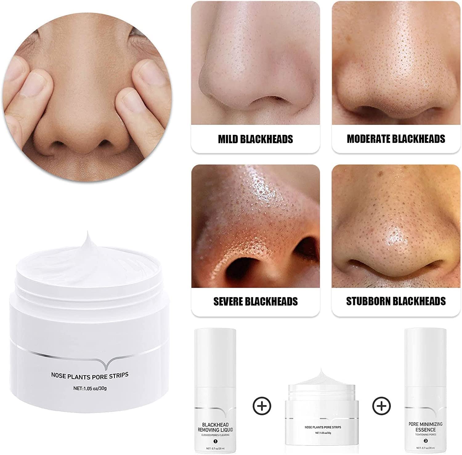 Blackhead Nose Strips Before After