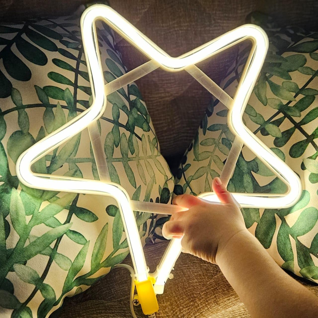 Buy Daystar Double Side Multicolor Neon Christmas Star Light (Pack of 1 ...