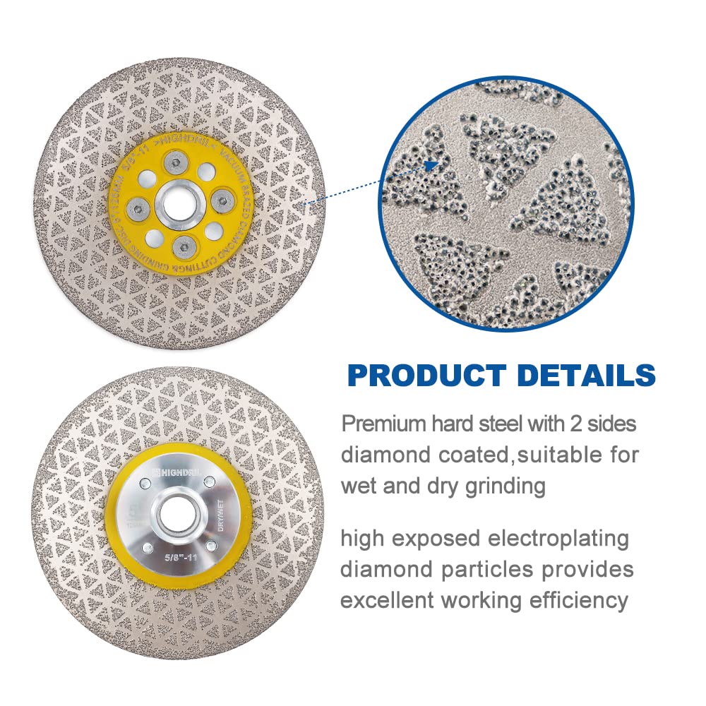 Snapklik.com : HIGHDRIL Diamond Porcelain Blade For Cutting And ...