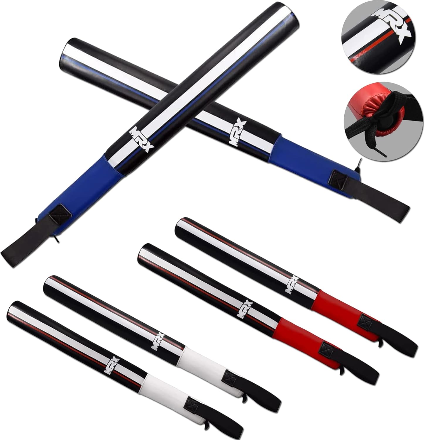 Amazon.com : MRX MMA Boxing Training Striking Sticks Padded Pair Boxing ...