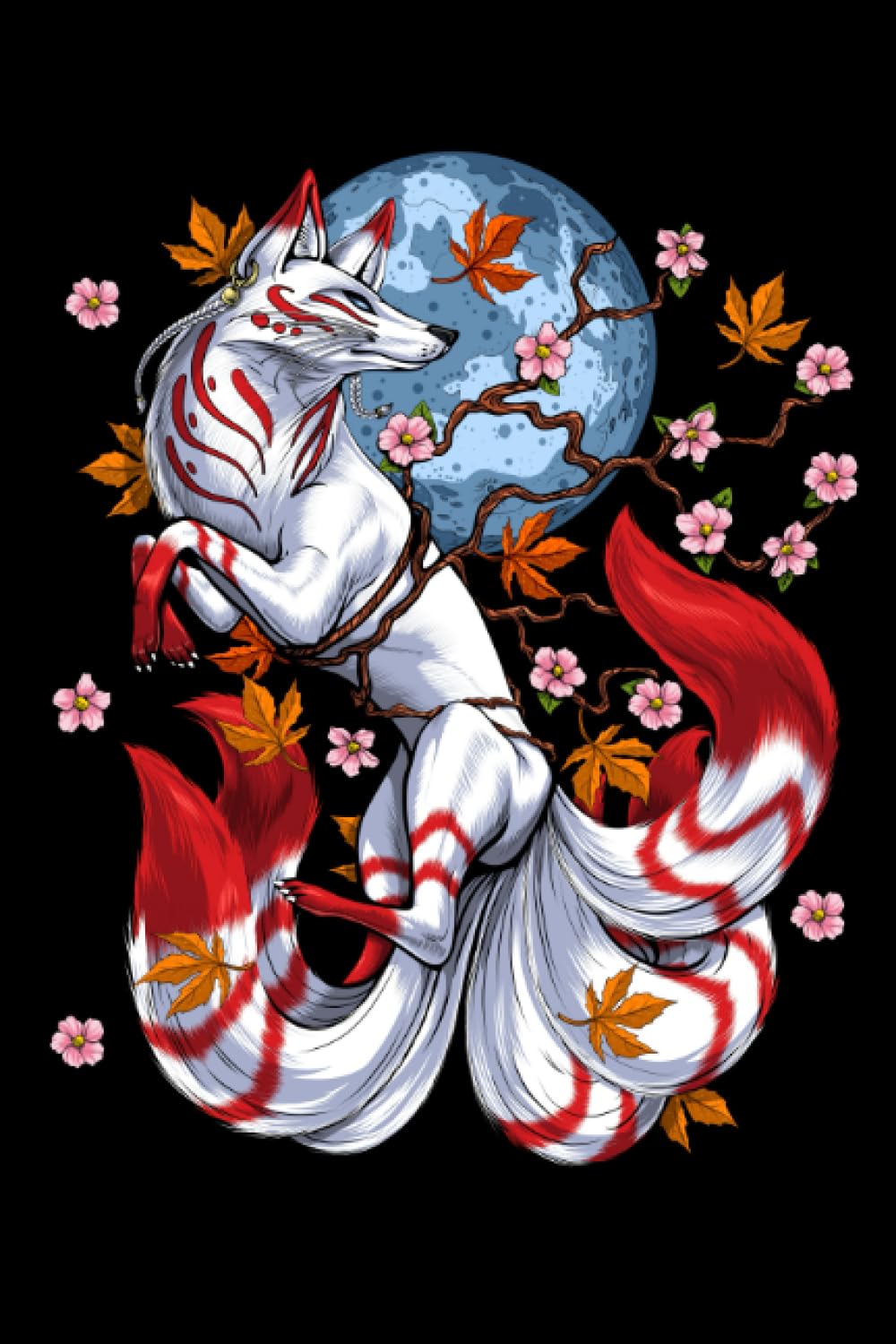 Japanese Fox Spirit Kitsune AKB Illustrations A New Piece I Finished
